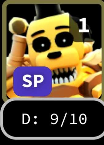 Titan Crusher Freddy Springlock Trait Enchant - Evolution - Goliath ...