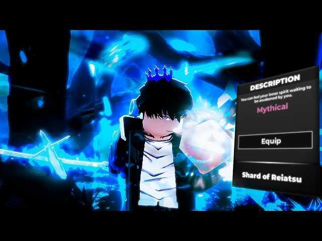 Shard Of Reiatsu TYPE SOUL New Mythical Weapon All Races