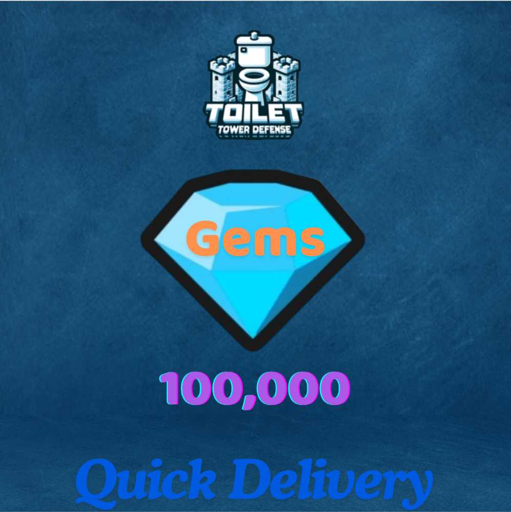 {Best Price} 100K Gems || Toilet Tower Defense