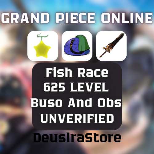 625 Level / Fishman Race / Pika Fruit / Kraken Blade / Fruit Bag / Buso ...