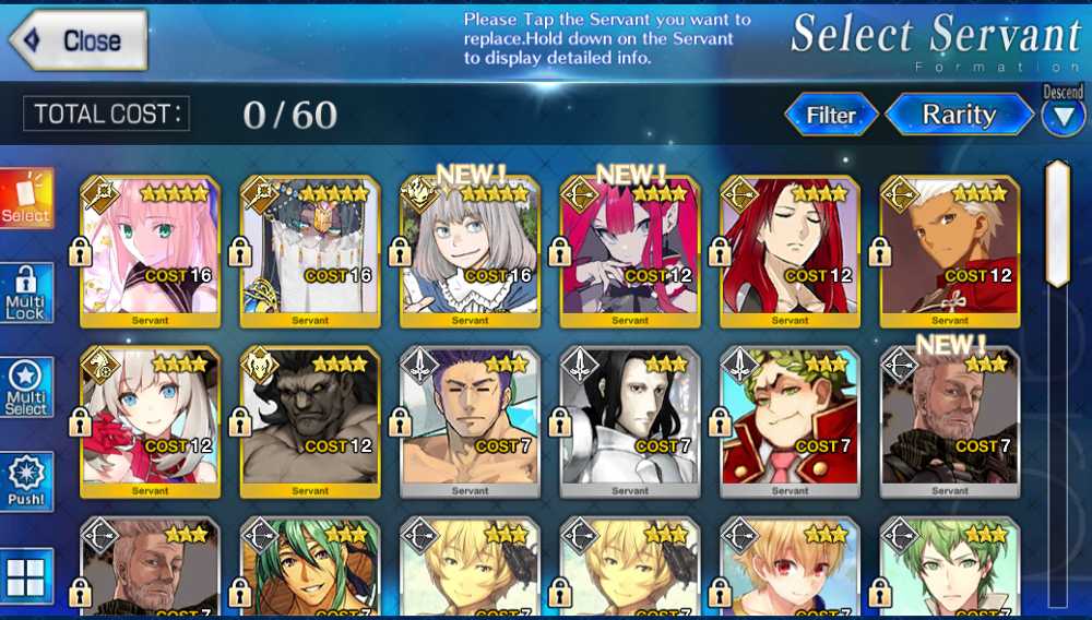 001 [Instant] [NA] Castoria, Scheherazade, Oberon | Starter Account | Fate Grand Order|FGO ...