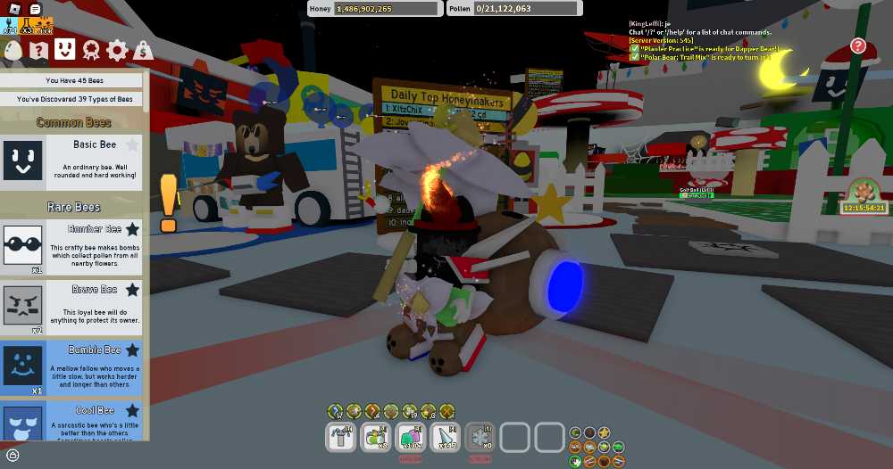 B1 | Bee Swarm Simulator Account | 45 Bees | BSS | Beeswarm | Bee Swarm ...