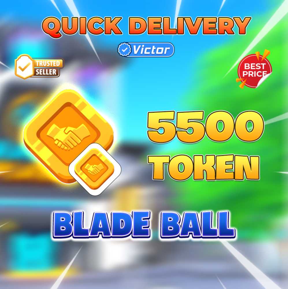 Blade Ball5500 Token Best price Instant Delivery