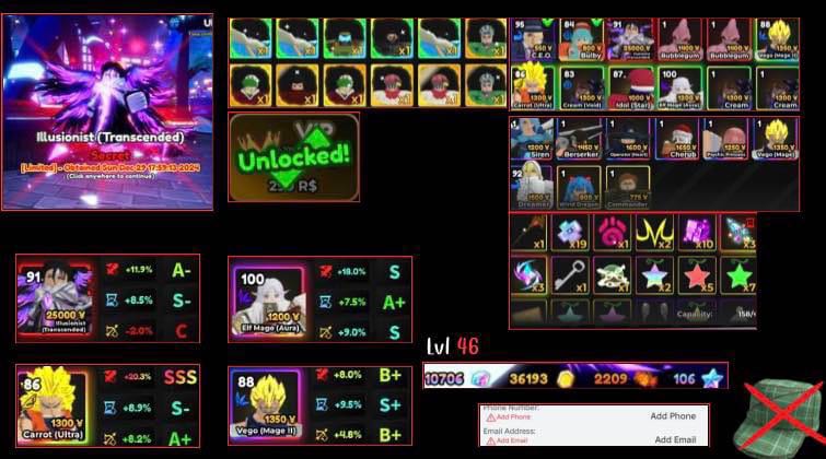 Secret illusionist (Transcended) and Goku Dm SSS S- A+ : Anime ...