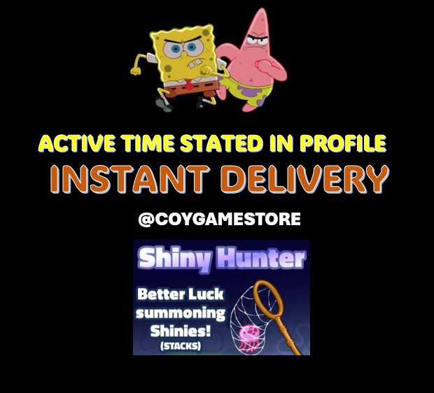 (INSTANT DELIVERY) Spongebob Tower Defense Shiny Hunter