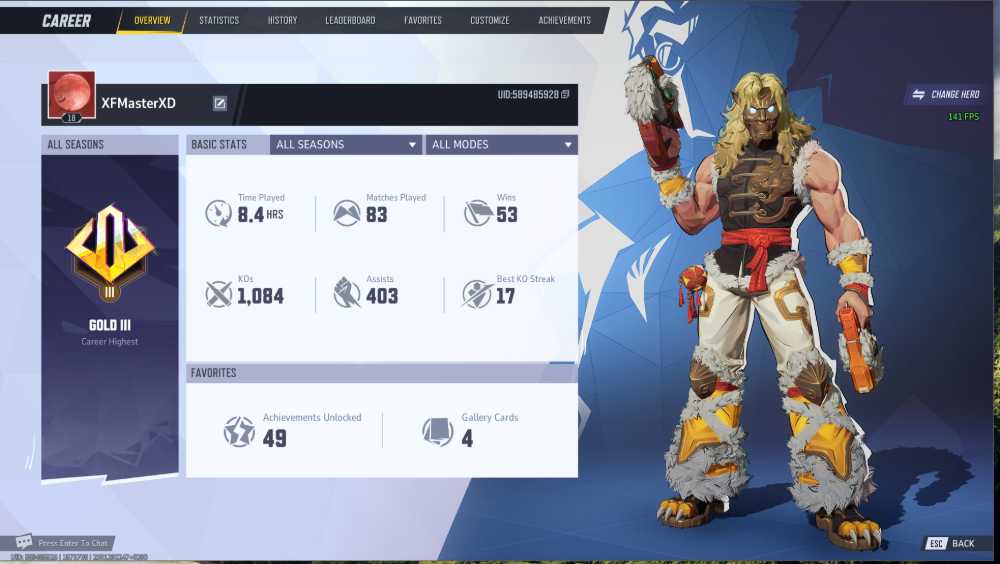 #M34 //Marvel Rivals // Gold 3 //Steam account //Rank Ready // level 13-20