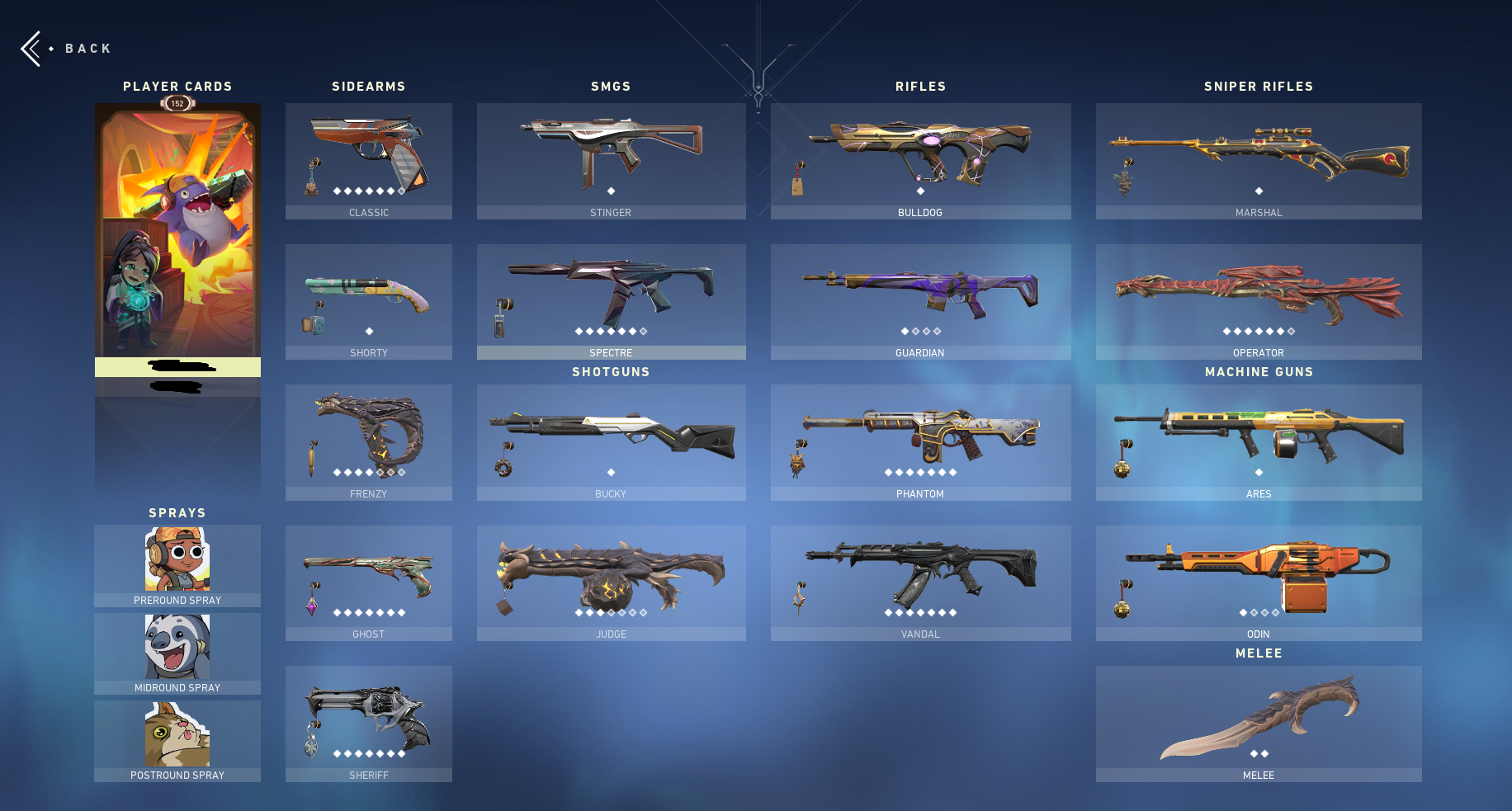 EU 118 SKINS / Elderflame Vandal / Reaver Vandal / Prime Vandal / Oni ...