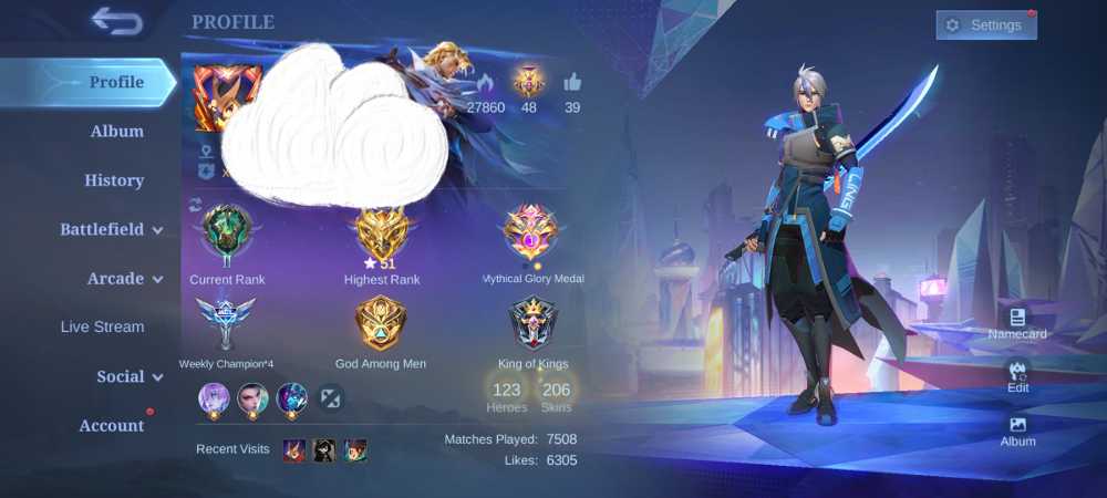 206 Skins. 2 Event Skin + Zodiac. Lance Matador. Ling MWorld. M3 + M4 ...