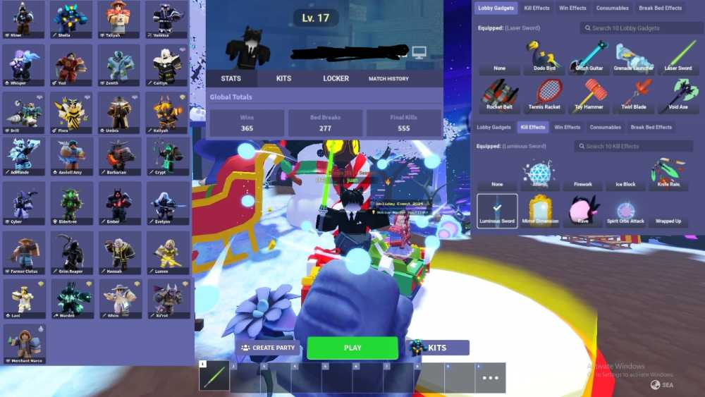 [BEDWARS] 29 KITS, SHEILA, CAITLYN, KALIYAH [BLOXFRUIT] 8 PERMS DRAG ...