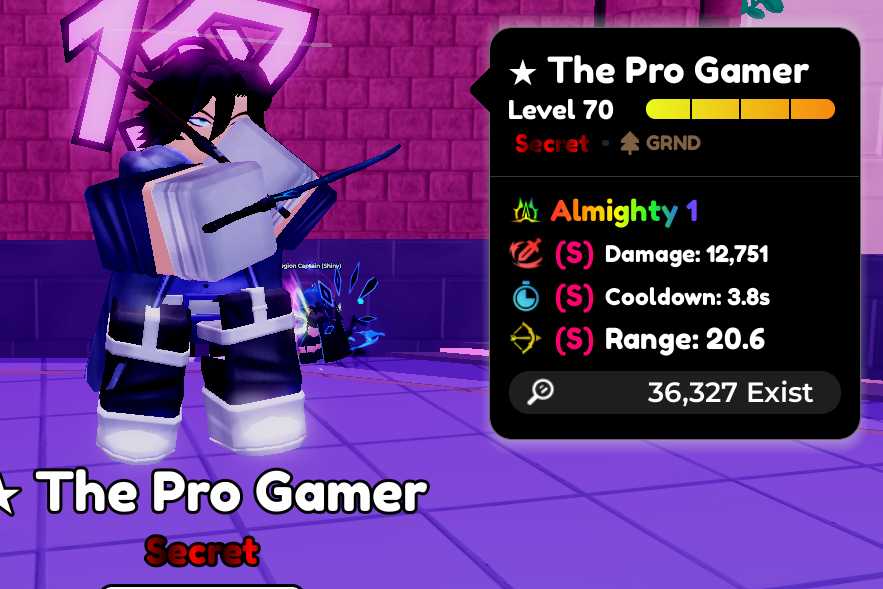 SSS Almighty Pro Gamer EvoAnime Defenders AD