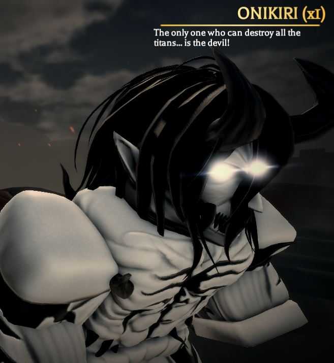 Skin ONIKIRI [ Attack on Titan Revolution ]