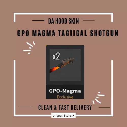 Roblox - DH - Da Hood - GPO Magma Tactical Shotgun - High tier Knives ...