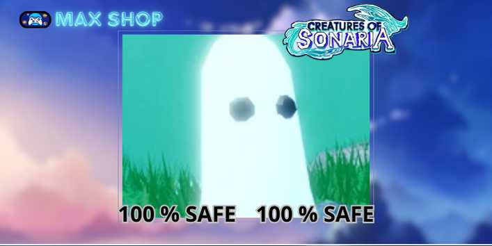 Ghost Plushie - Creatures Of Sonaria | Best Deal