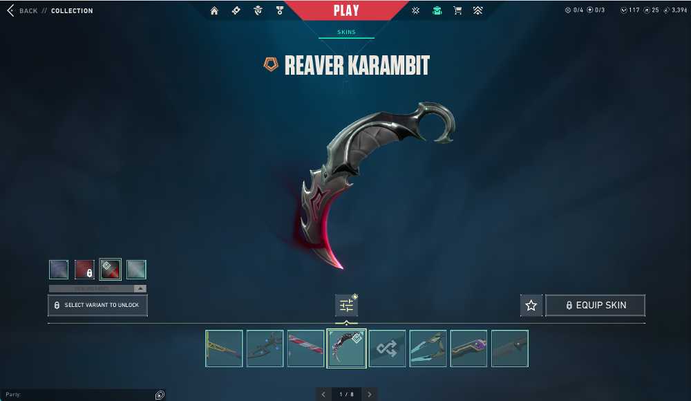 NA | Reaver Karambit, Prime Axe, Araxys Bio Harvester, Spline Dagger ...