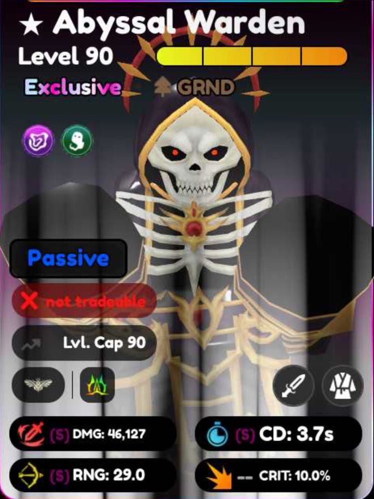 Almighty Spectral warden A+ S S