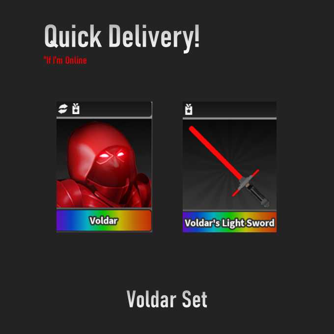 STK / Survival The Killer - Voldar Set
