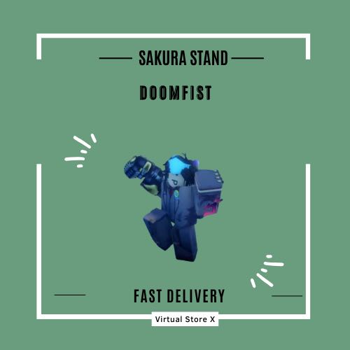 Roblox - Sakura Stand - Doom Fist - Cheap And Fast Delivery!!