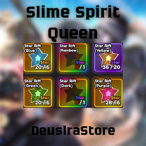 Slime Spirit Queen Evolve Bundle / Anime Defender - Fast Delivery