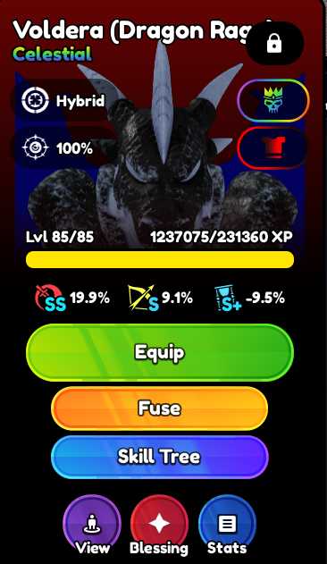 Voldera Evo with Ultimate Skin Evo Max Skill Tree| Anime Last Stand