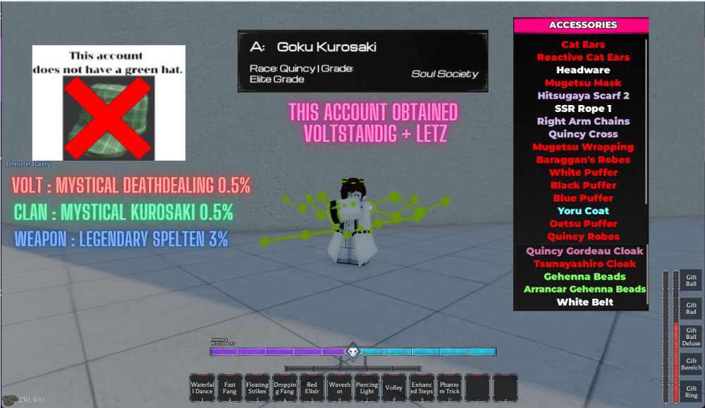 Account | Quincy Volt+Letz | Elite Grade | Mystical Volt The ...
