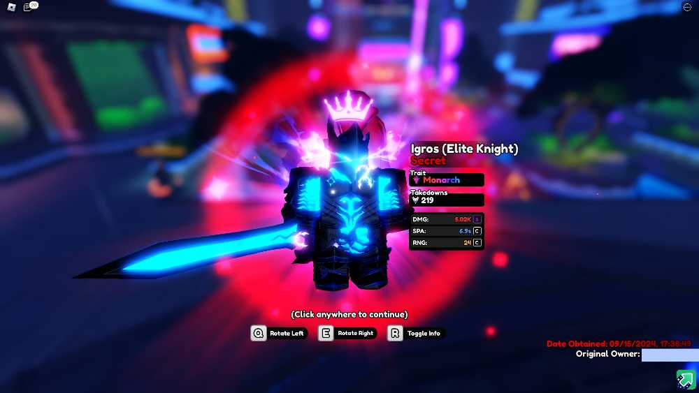 [Anime Vanguard] Lv.48 | *Monarch Secret* Igros Evolved(S/C/C ...