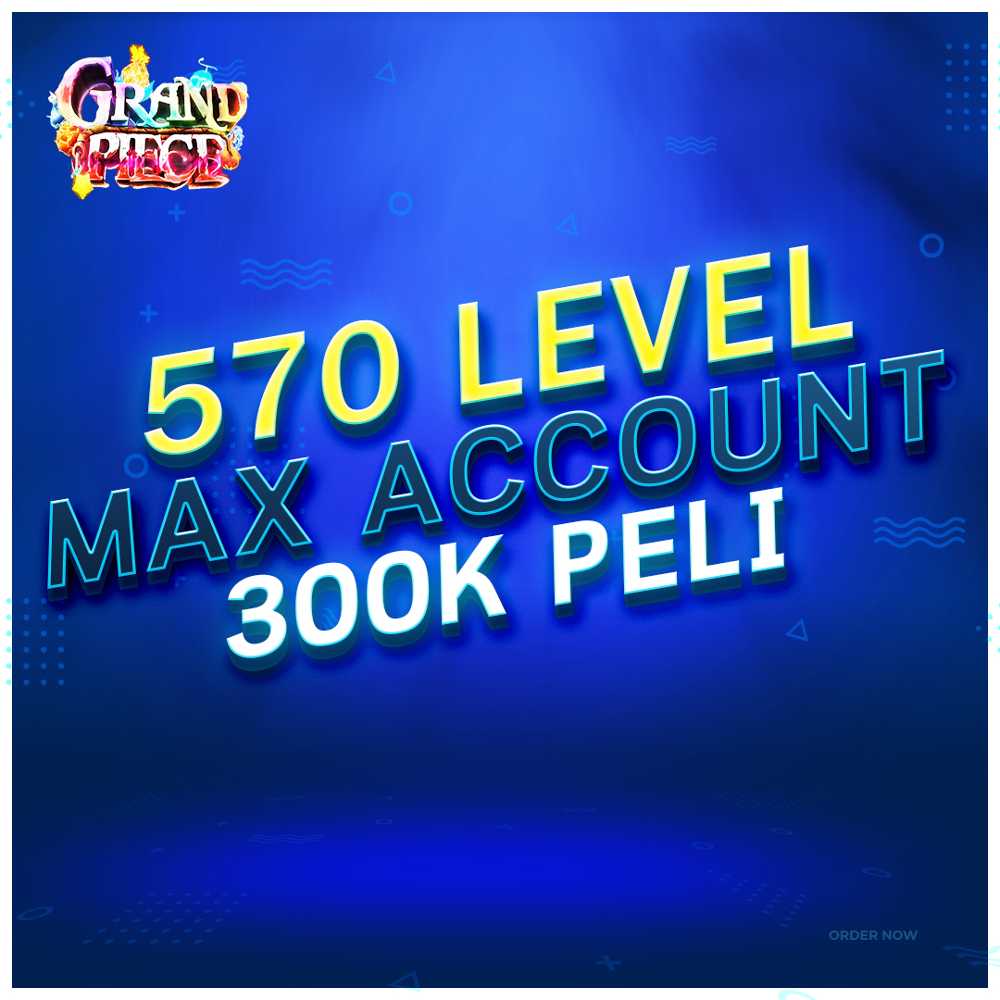 [GPO] [Grand Piece Online] | 575 MAX LVL | 300K+ Peli | Instant ...