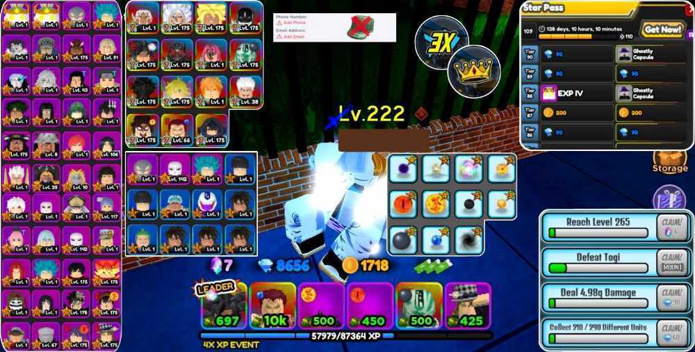 ⭐ASTD⭐ All Star Tower DefenseUnits(Evolved): 7star Koku,Lucci,Ruffy ...