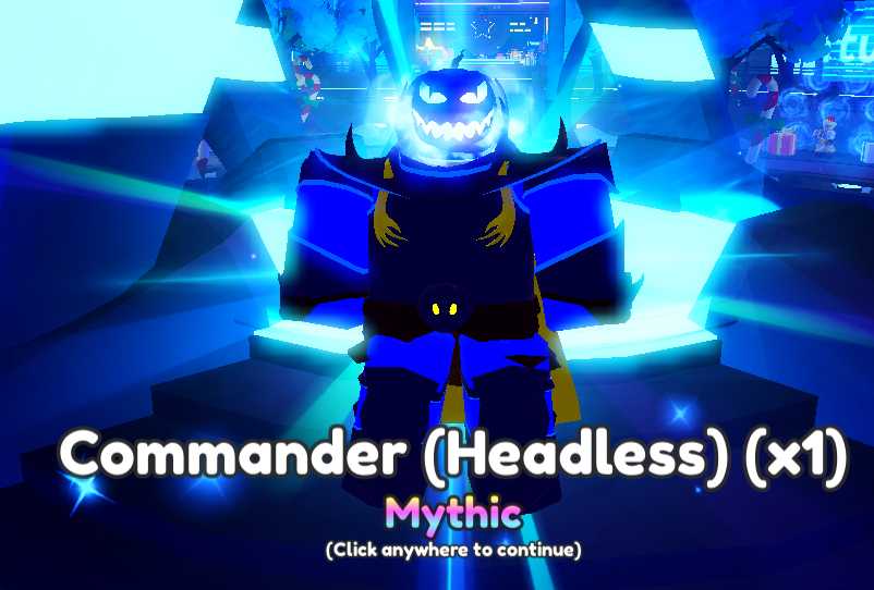 Anime Adventures Orwin headless skin / Commander ( Headless )