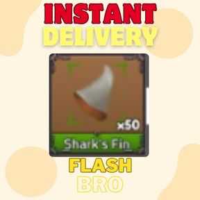 3x SHARK'S FIN (SHARK FIN or SHARKS FIN) - [KING LEGACY - ROBLOX}