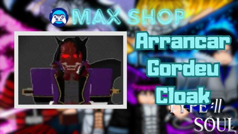 Arrancar Gordeu Cloak - Type Soul | Best Deal