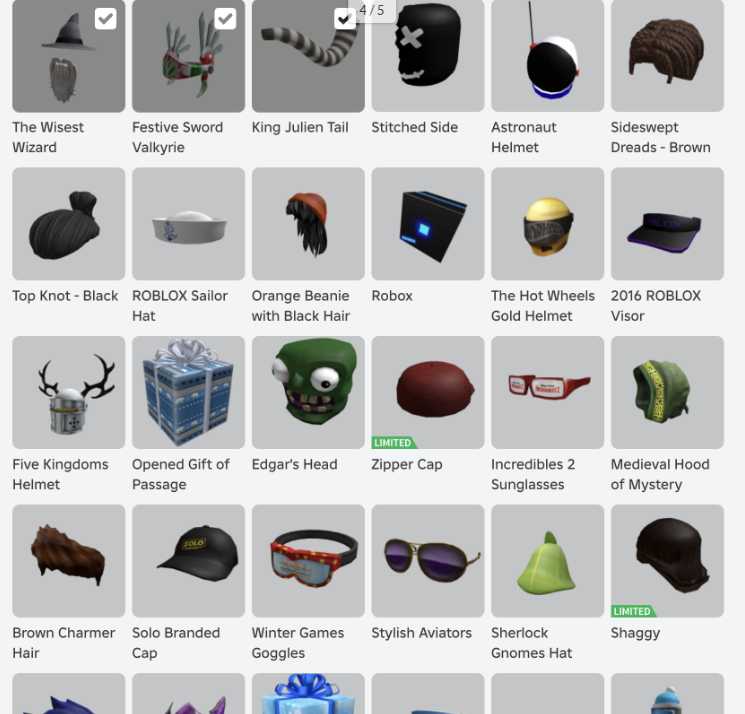 ROBLOX 2011 Account 35+ Offsales/Limiteds Festive Valkyrie Helmet ...