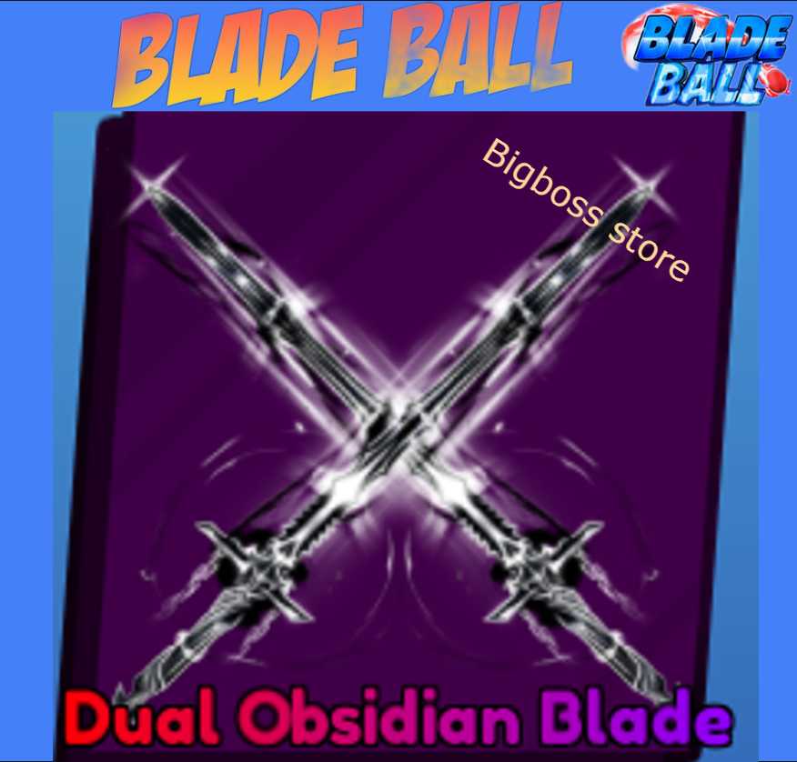 Dual Obsidian Blade