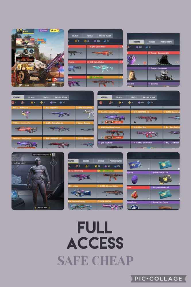 CODM MAX LVL 350-7X MYTHICAL GUNS 4X MAXOUT-20X LEGENDARY GUNS-2X ...