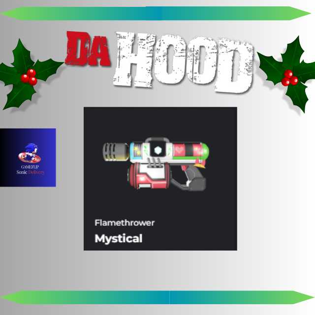 DA HOOD - Mystical Flamethrower