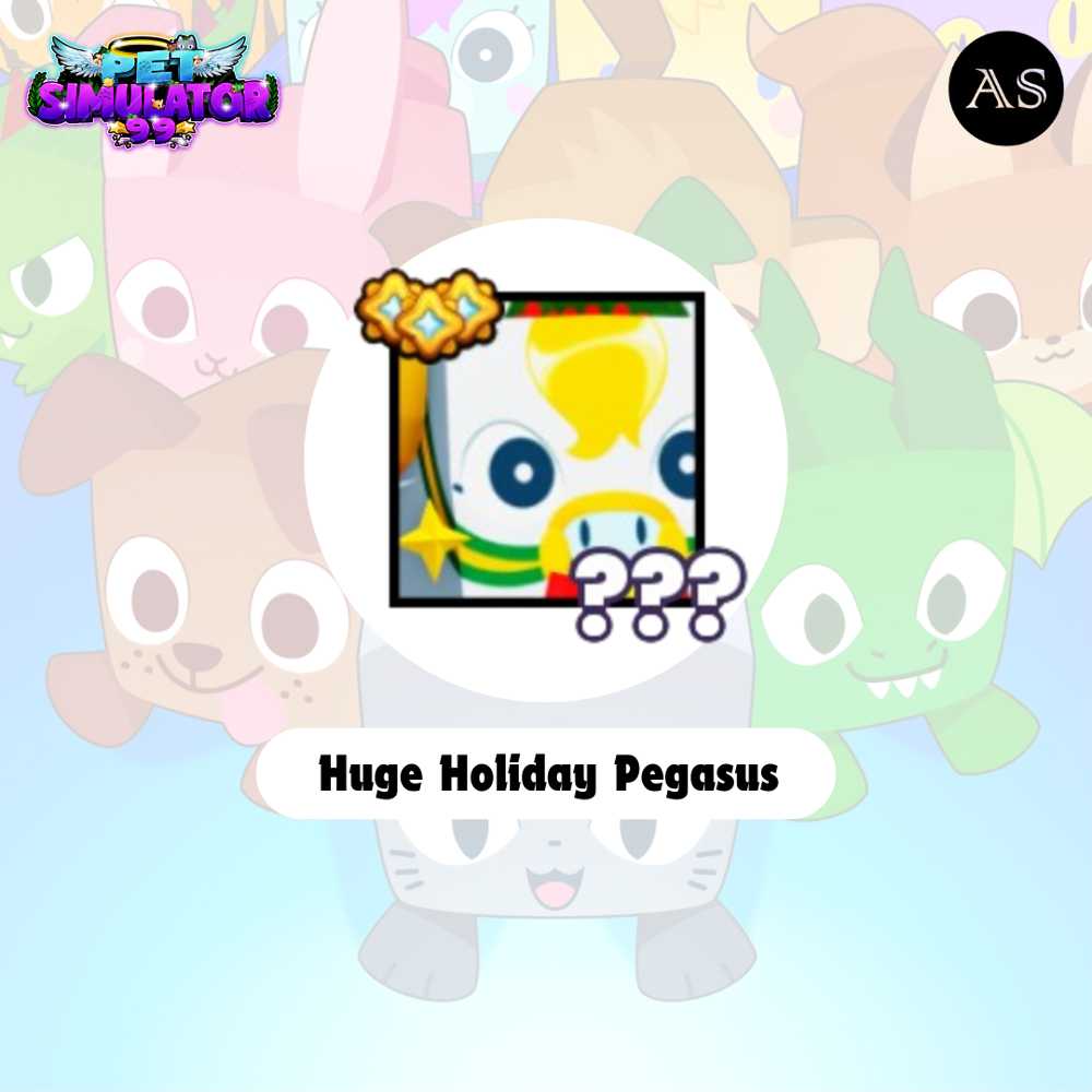 Huge Holiday Pegasus