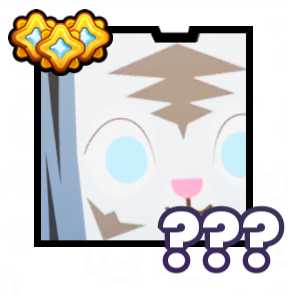 huge white tiger - pet simulator99