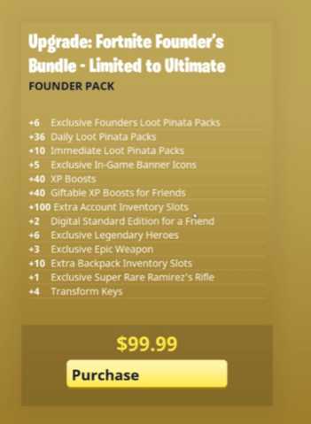 Og Stw Ultimate Founders Pack Account | All Og Stw Packs | 1180 Vbucks ...