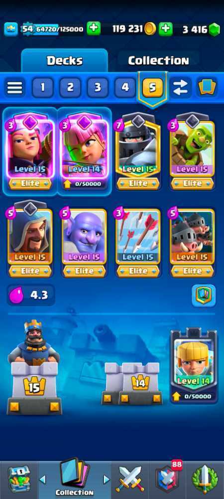 KT 15 Lv 54 8 year old badges Elite 7 3Evolution 45 Card Lv 15-14 94 emote | Many Rare item | 5 ...