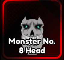 Anime Last Stand Monster No. 8 Head