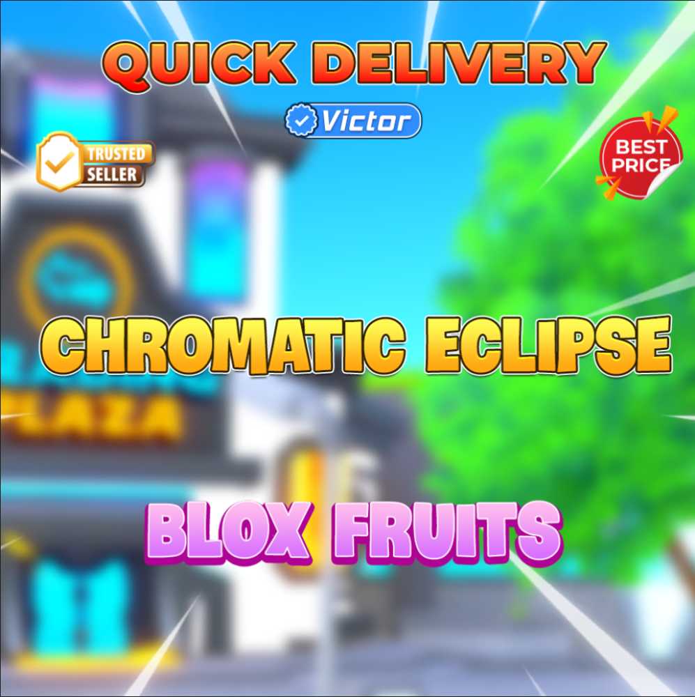 Blox Fruits Chromatic Eclipse [VIA GIFT] BEST PRICE