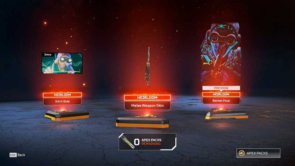 PC ( EA Only ) | LEVEL 50 Season 19 35+ APEX PACKS | Non-Heirloom ...