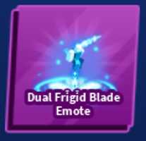 dual frigid blade emote