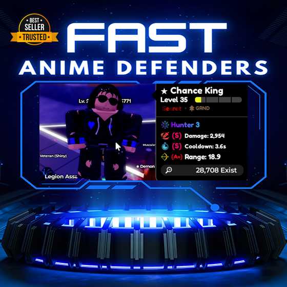 Chance King SSA+ Hunter 3 - Anime Defenders