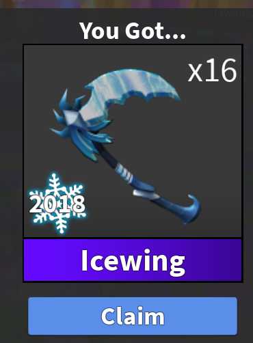 [Murder mastery 2 ] Icewing (Trade) MM2