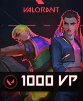1000 VP Valorant Points / Turkey Region / Fast Delivery / Gift Card ...