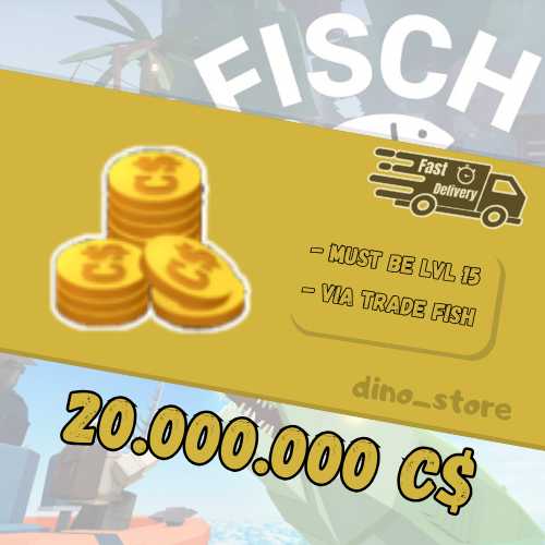 20m cash - 1m bonus!! - fisch