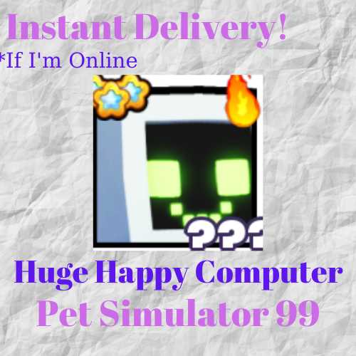 Huge Happy Computer - Pet Simulator 99 - Ps99