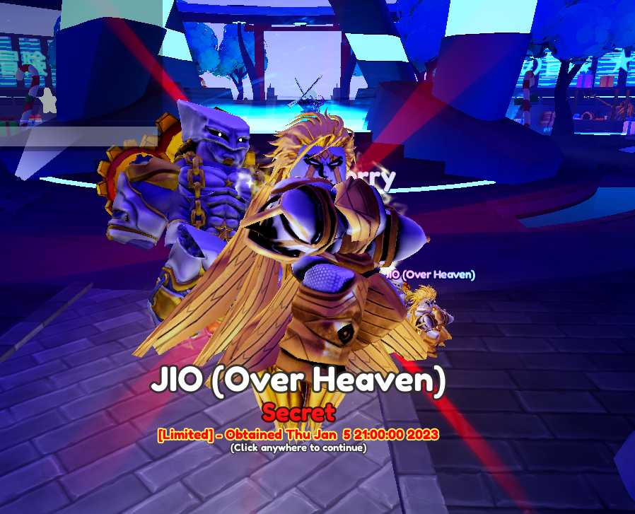 Jio Dio Over Heaven FULL SSS Stats - ANIME ADVENTURE