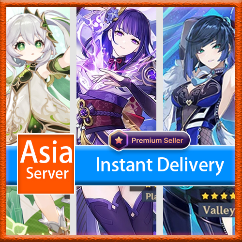 Asia AR10 Yelan+Raiden+Nahida male starter No.VU9Q7