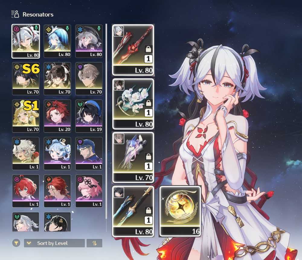 SEA | FEMALE UL51 11x 5⭐ Camellya S0R1 - The Shorekeeper - Zhezhi S0R1 ...